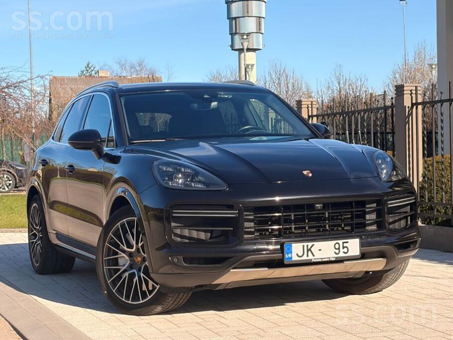 Melns Porsche Cayenne 2018 Rīga, ar dzinēja tilpumu 4.00 L un nobraukumu 119 tūkst. km par 61500 €, foto 1 vietnē AUTOMOTO.COM.LV