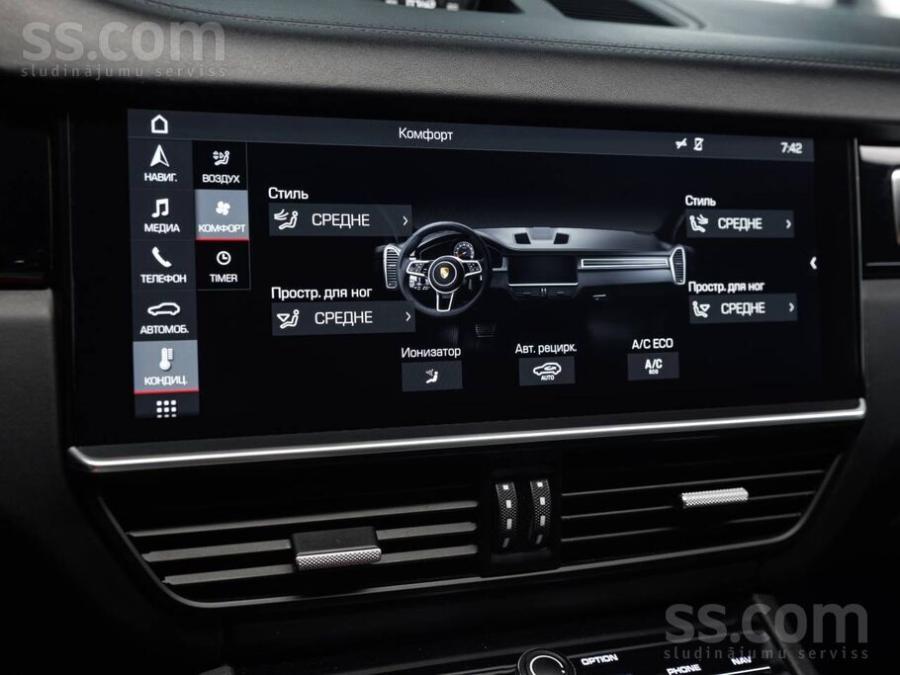 Melns Porsche Cayenne 2018 Rīga, ar dzinēja tilpumu 3.00 L un nobraukumu 163 tūkst. km par 46000 €, foto 28 vietnē AUTOMOTO.COM.LV