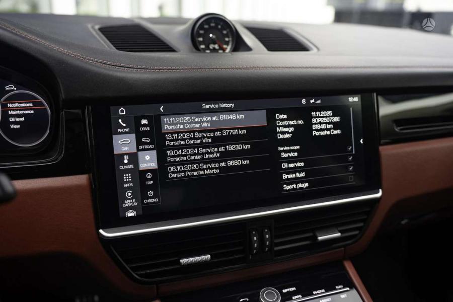 Melns Porsche Cayenne 2018 Viļņa, ar dzinēja tilpumu 2.89 L un nobraukumu 80 tūkst. km par 49500 €, foto 27 vietnē AUTOMOTO.COM.LV