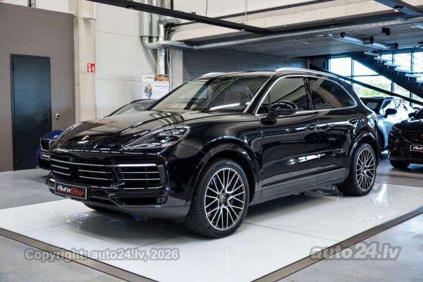 Black Porsche Cayenne 2018 in Tallinn, with an engine capacity of 2.90 L and mileage of 63 thousand km for 54500 €, photo 3 on AUTOMOTO.COM.LV