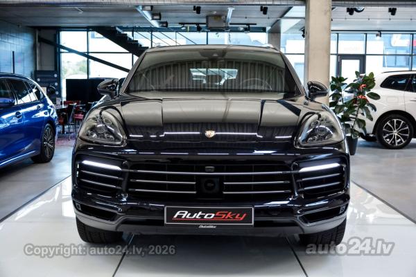 Black Porsche Cayenne 2018 in Tallinn, with an engine capacity of 2.90 L and mileage of 63 thousand km for 54500 €, photo 4 on AUTOMOTO.COM.LV