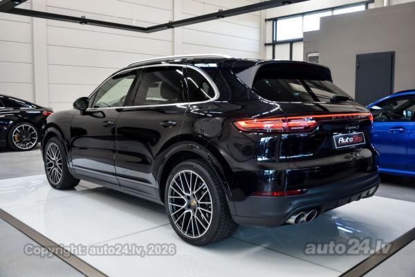 Black Porsche Cayenne 2018 in Tallinn, with an engine capacity of 2.90 L and mileage of 63 thousand km for 54500 €, photo 5 on AUTOMOTO.COM.LV