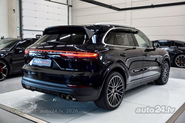 Black Porsche Cayenne 2018 in Tallinn, with an engine capacity of 2.90 L and mileage of 63 thousand km for 54500 €, photo 6 on AUTOMOTO.COM.LV
