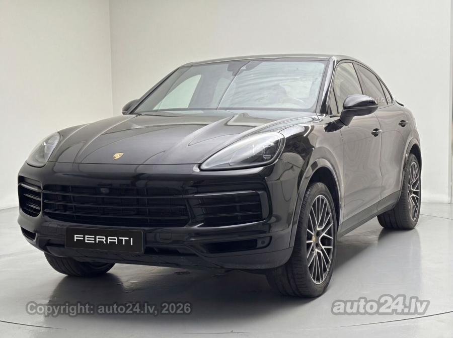 Black Porsche Cayenne 2019 in Tallinn, with an engine capacity of 3.00 L and mileage of 65 thousand km for 64900 €, photo 1 on AUTOMOTO.COM.LV