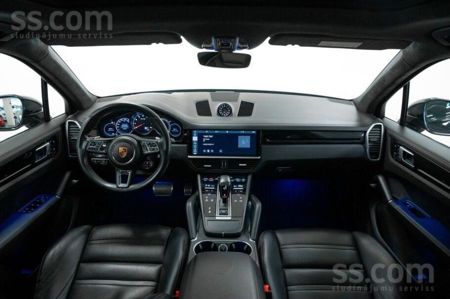 Melns Porsche Cayenne 2019 Rīga, ar dzinēja tilpumu 4.00 L un nobraukumu 117 tūkst. km par 52500 €, foto 5 vietnē AUTOMOTO.COM.LV