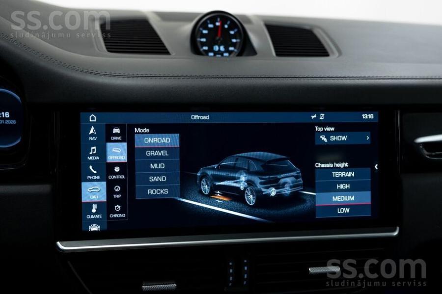 Melns Porsche Cayenne 2019 Rīga, ar dzinēja tilpumu 4.00 L un nobraukumu 117 tūkst. km par 52500 €, foto 23 vietnē AUTOMOTO.COM.LV