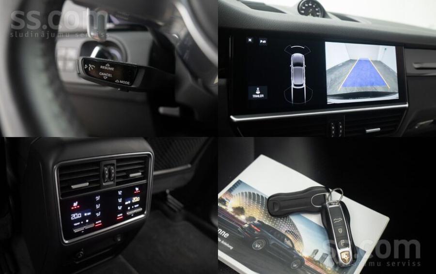 Black Porsche Cayenne 2019 in Tallinn, with an engine capacity of 3.00 L and mileage of 160 thousand km for 39899 €, photo 17 on AUTOMOTO.COM.LV