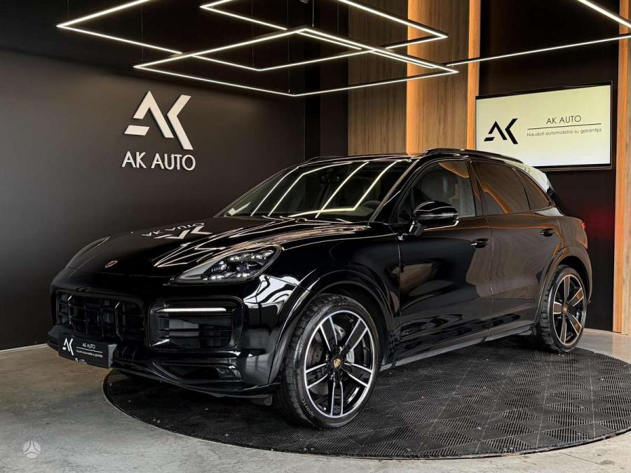 Melns Porsche Cayenne 2019 Kauņa, ar dzinēja tilpumu 2.89 L un nobraukumu 90 tūkst. km par 47990 €, foto 6 vietnē AUTOMOTO.COM.LV