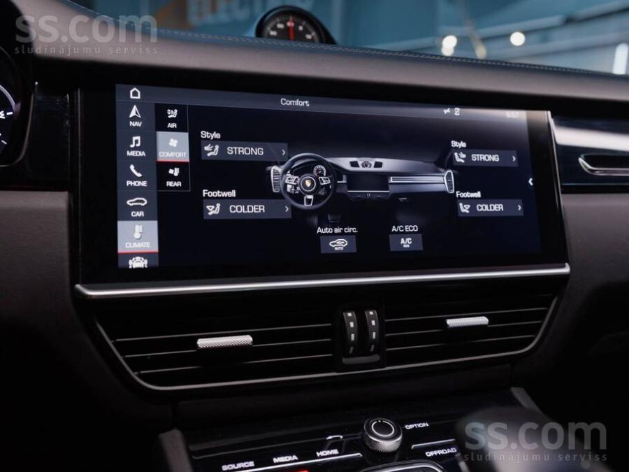 Черный Порше Каен 2019 в Рига, объемом двигателя 4.00 л и пробегом 117 тыс. км за 52500 €, фото 28 на AUTOMOTO.COM.LV