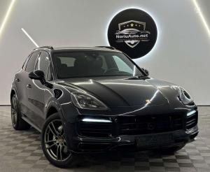 Black Porsche Cayenne 2019 in Marijampole, with an engine capacity of 3.00 L and mileage of 95 thousand km for 39999 €, photo  on AUTOMOTO.COM.LV