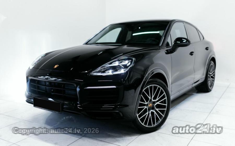 Black Porsche Cayenne 2021 in Tallinn, with an engine capacity of 3.00 L and mileage of 32 thousand km for 85000 €, photo 1 on AUTOMOTO.COM.LV