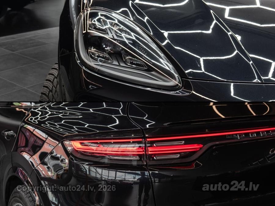 Black Porsche Cayenne 2021 in Tallinn, with an engine capacity of 3.00 L and mileage of 34 thousand km for 81990 €, photo 4 on AUTOMOTO.COM.LV