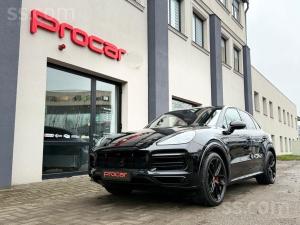 Melns Porsche Cayenne 2021 Rīga, ar dzinēja tilpumu 4.00 L un nobraukumu 102 tūkst. km par 69900 €, foto  vietnē AUTOMOTO.COM.LV