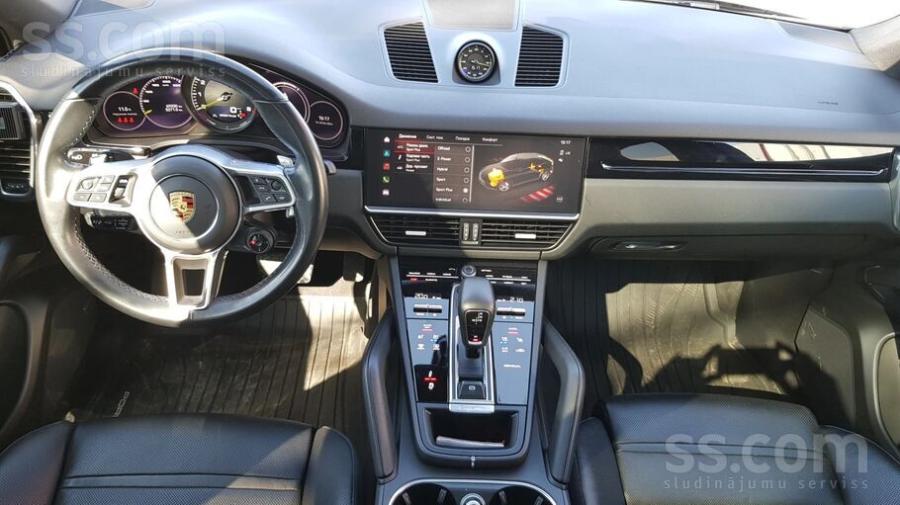 Melns Porsche Cayenne 2021 Rīga, ar dzinēja tilpumu 3.00 L un nobraukumu 69 tūkst. km par 60000 €, foto 18 vietnē AUTOMOTO.COM.LV