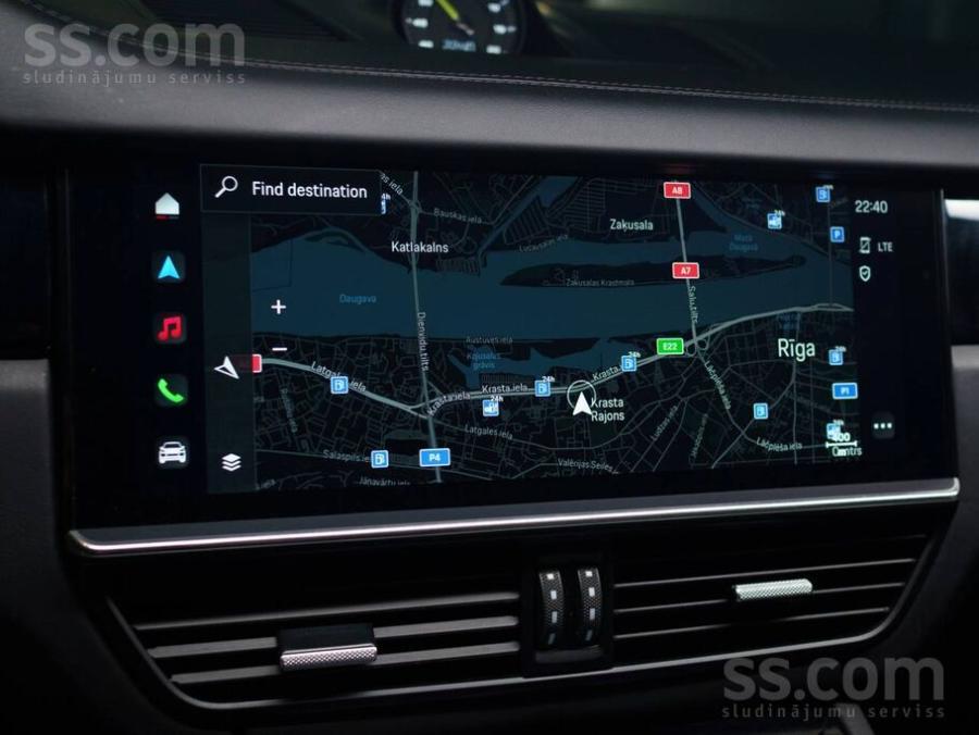 Черный Порше Каен 2022 в Рига, объемом двигателя 3.00 л и пробегом 60 тыс. км за 66900 €, фото 22 на AUTOMOTO.COM.LV
