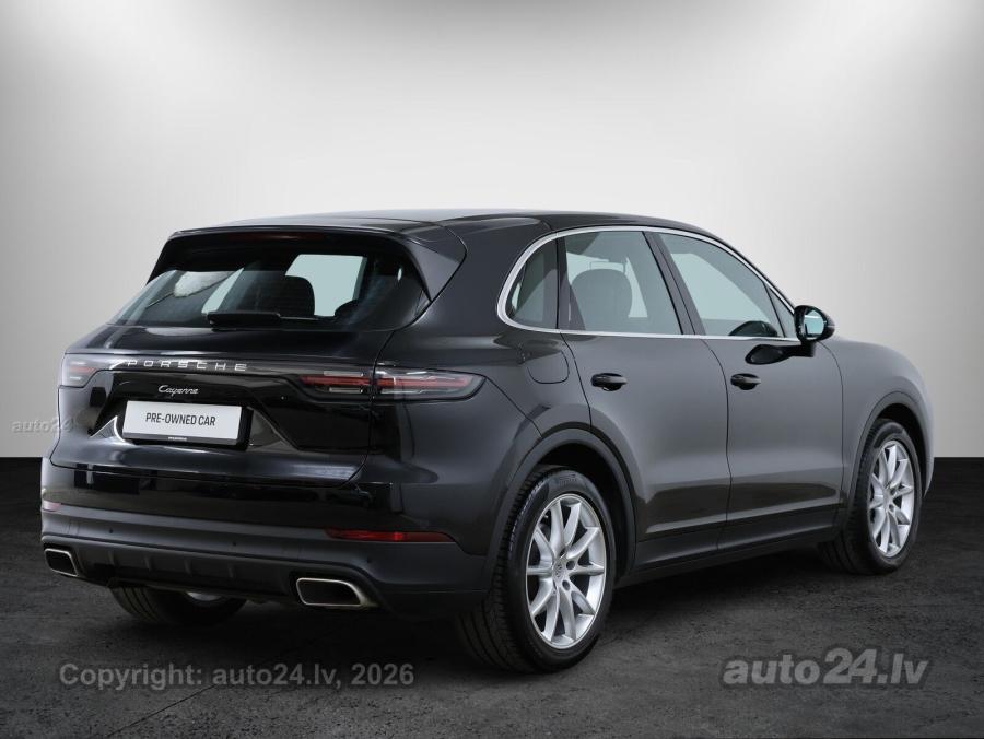Black Porsche Cayenne 2022 in Tallinn, with an engine capacity of 3.00 L and mileage of 56 thousand km for 59000 €, photo 7 on AUTOMOTO.COM.LV