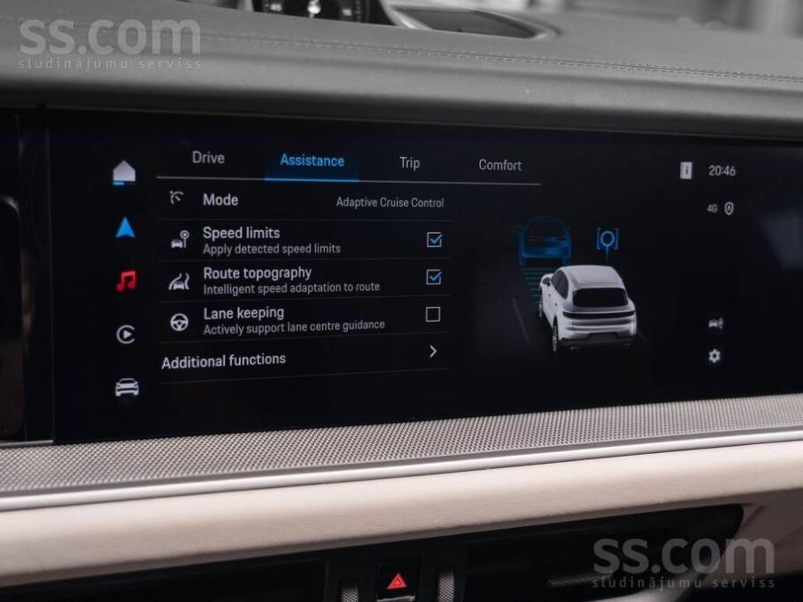 Melns Porsche Cayenne 2024 Rīga, ar dzinēja tilpumu 3.00 L un nobraukumu 58 tūkst. km par 85000 €, foto 28 vietnē AUTOMOTO.COM.LV