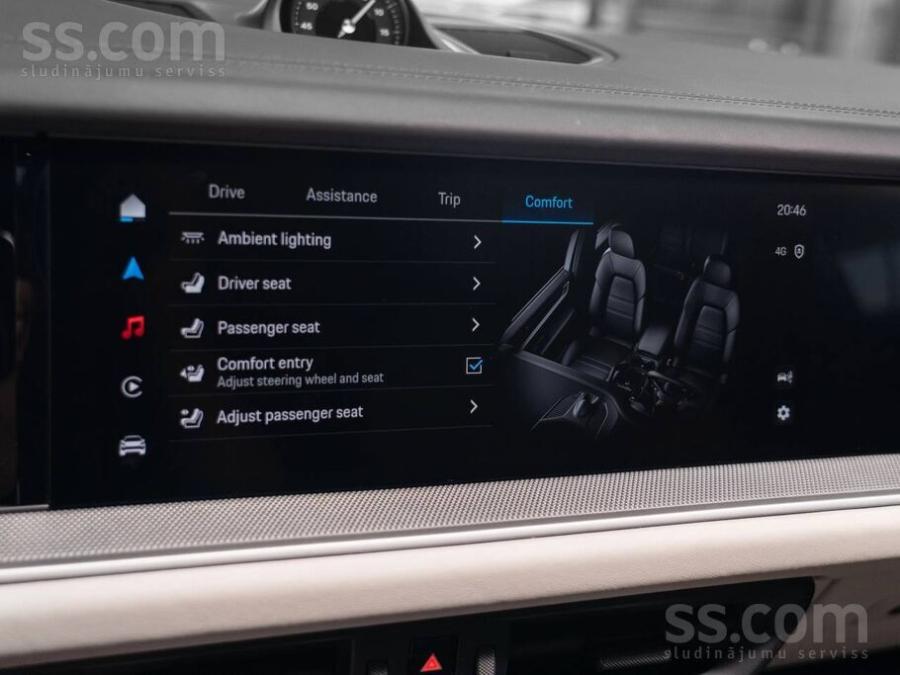 Melns Porsche Cayenne 2024 Rīga, ar dzinēja tilpumu 3.00 L un nobraukumu 58 tūkst. km par 85000 €, foto 29 vietnē AUTOMOTO.COM.LV