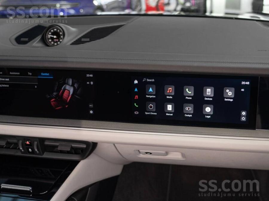 Melns Porsche Cayenne 2024 Rīga, ar dzinēja tilpumu 3.00 L un nobraukumu 58 tūkst. km par 85000 €, foto 30 vietnē AUTOMOTO.COM.LV