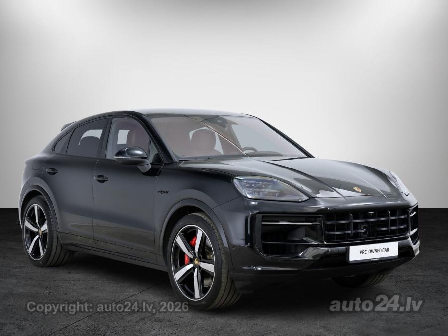 Black Porsche Cayenne 2024 in Tallinn, with an engine capacity of 3.00 L and mileage of 75 thousand km for 90000 €, photo 4 on AUTOMOTO.COM.LV