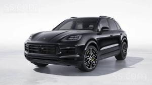 Melns Porsche Cayenne 2024 Rīga, ar dzinēja tilpumu 3.00 L un nobraukumu 20 tūkst. km par 95900 €, foto  vietnē AUTOMOTO.COM.LV