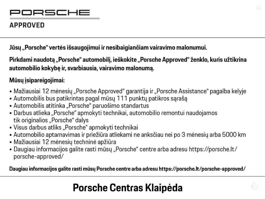 Черный Порше Каен 2024 в Клайпеда, объемом двигателя 4.00 л и пробегом 57 тыс. км за 113900 €, фото 35 на AUTOMOTO.COM.LV