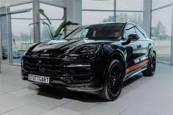 Black Porsche Cayenne 2024 in Riga, with an engine capacity of 3.00 L and mileage of 29 thousand km for 90000 €, photo 3 on AUTOMOTO.COM.LV