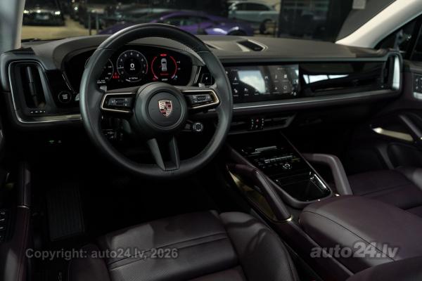 Melns Porsche Cayenne 2025 Rīga, ar dzinēja tilpumu 3.00 L un nobraukumu 17 tūkst. km par 94138 €, foto 11 vietnē AUTOMOTO.COM.LV
