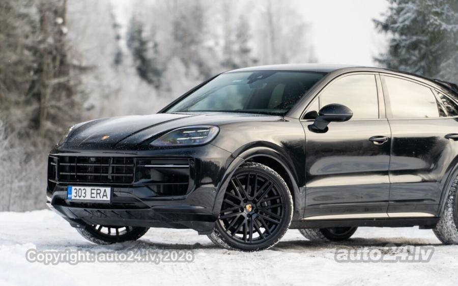 Melns Porsche Cayenne 2025 Tallina, ar dzinēja tilpumu 3.00 L un nobraukumu 20 tūkst. km par 129000 €, foto 4 vietnē AUTOMOTO.COM.LV
