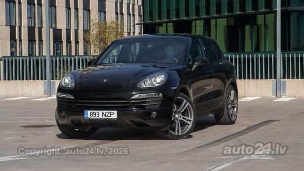 Black Porsche Cayenne 2010 in Keila, with an engine capacity of 4.80 L and mileage of 210 thousand km for 15900 €, photo 1 on AUTOMOTO.COM.LV