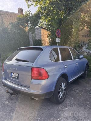 Zils Porsche Cayenne 2004 Rīga, ar dzinēja tilpumu 3.20 L un nobraukumu 225 tūkst. km par 2850 €, foto 3 vietnē AUTOMOTO.COM.LV