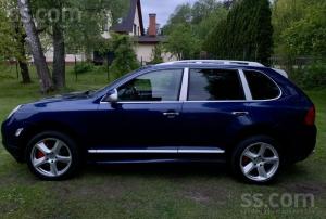 Blue Porsche Cayenne 2007 in Riga, with an engine capacity of 4.50 L and mileage of 348 thousand km for 11000 €, photo 3 on AUTOMOTO.COM.LV