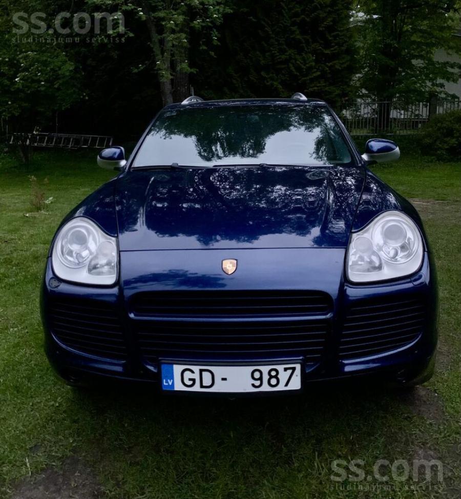 Blue Porsche Cayenne 2007 in Riga, with an engine capacity of 4.50 L and mileage of 348 thousand km for 11000 €, photo 4 on AUTOMOTO.COM.LV
