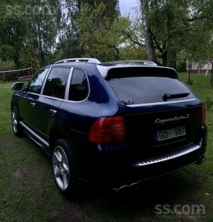 Blue Porsche Cayenne 2007 in Riga, with an engine capacity of 4.50 L and mileage of 348 thousand km for 11000 €, photo 5 on AUTOMOTO.COM.LV