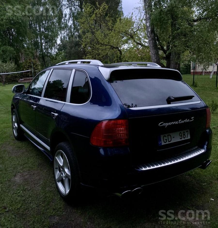 Blue Porsche Cayenne 2007 in Riga, with an engine capacity of 4.50 L and mileage of 348 thousand km for 11000 €, photo 5 on AUTOMOTO.COM.LV