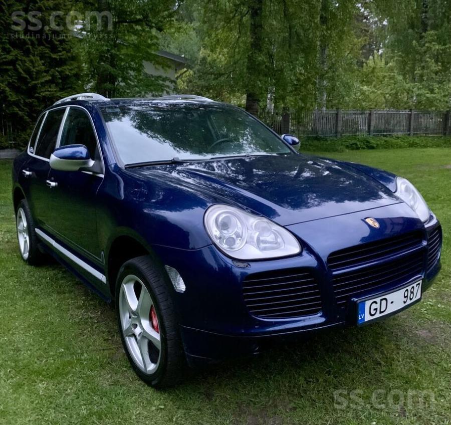 Blue Porsche Cayenne 2007 in Riga, with an engine capacity of 4.50 L and mileage of 348 thousand km for 11000 €, photo 8 on AUTOMOTO.COM.LV