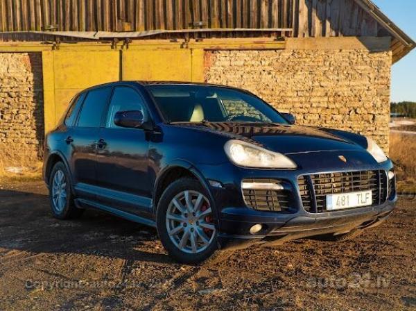 Blue Porsche Cayenne 2008 in Tallinn, with an engine capacity of 4.80 L and mileage of 281 thousand km for 12500 €, photo 6 on AUTOMOTO.COM.LV