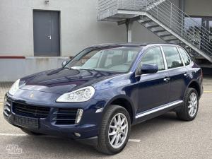 Blue Porsche Cayenne 2009 in Utena, with an engine capacity of 3.00 L and mileage of 266 thousand km for 7950 €, photo  on AUTOMOTO.COM.LV