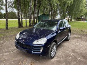 Blue Porsche Cayenne 2009 in Utena, with an engine capacity of 2.97 L and mileage of 266 thousand km for 7750 €, photo 8 on AUTOMOTO.COM.LV