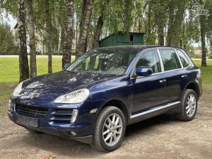 Blue Porsche Cayenne 2009 in Utena, with an engine capacity of 3.00 L and mileage of 266 thousand km for 7750 €, photo  on AUTOMOTO.COM.LV