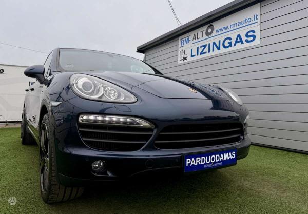 Zils Porsche Cayenne 2013 Panevēža, ar dzinēja tilpumu 4.13 L un nobraukumu 335 tūkst. km par 17900 €, foto 4 vietnē AUTOMOTO.COM.LV