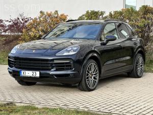 Blue Porsche Cayenne 2018 in Riga, with an engine capacity of 3.00 L and mileage of 170 thousand km for 52900 €, photo  on AUTOMOTO.COM.LV