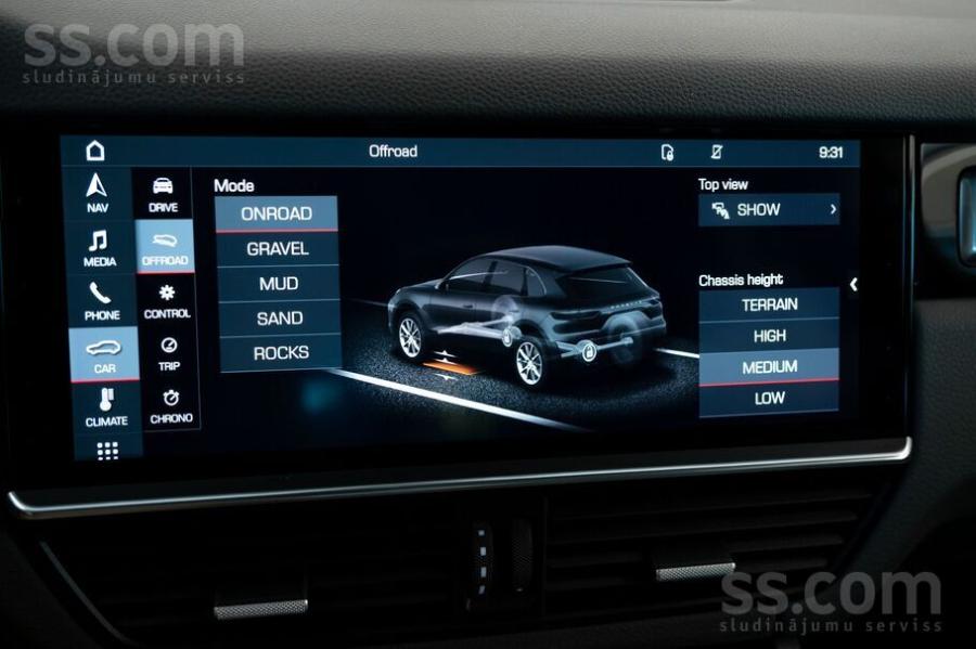 Синий Порше Каен 2018 в Рига, объемом двигателя 2.90 л и пробегом 112 тыс. км за 39990 €, фото 32 на AUTOMOTO.COM.LV