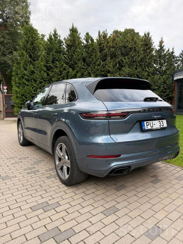 Zils Porsche Cayenne 2018 Rīga, ar dzinēja tilpumu 3.00 L un nobraukumu 148 tūkst. km par 38500 €, foto 3 vietnē AUTOMOTO.COM.LV