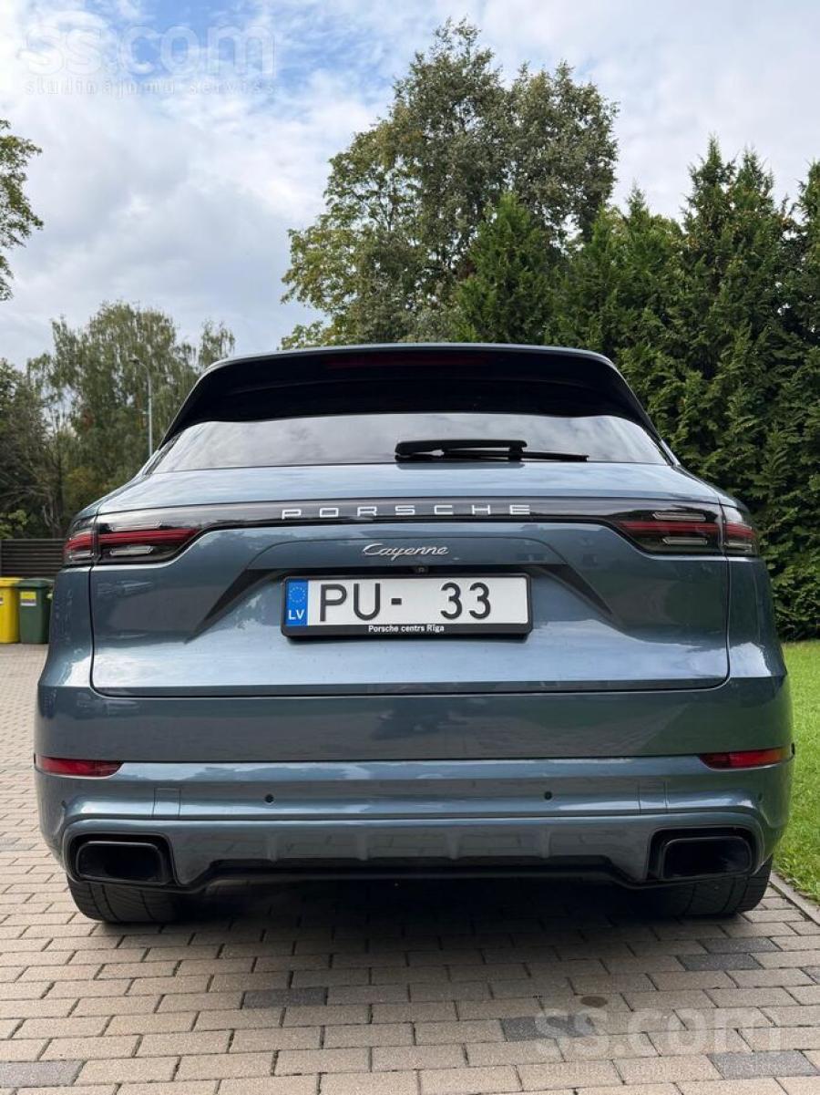 Zils Porsche Cayenne 2018 Rīga, ar dzinēja tilpumu 3.00 L un nobraukumu 148 tūkst. km par 38500 €, foto 10 vietnē AUTOMOTO.COM.LV
