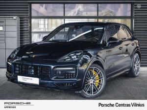 Blue Porsche Cayenne 2019 in Vilnius, with an engine capacity of 2.89 L and mileage of 126 thousand km for 59911 €, photo  on AUTOMOTO.COM.LV