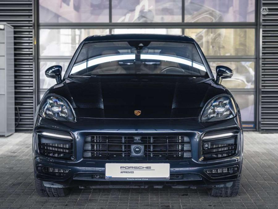Blue Porsche Cayenne 2019 in Vilnius, with an engine capacity of 2.89 L and mileage of 126 thousand km for 59911 €, photo 8 on AUTOMOTO.COM.LV
