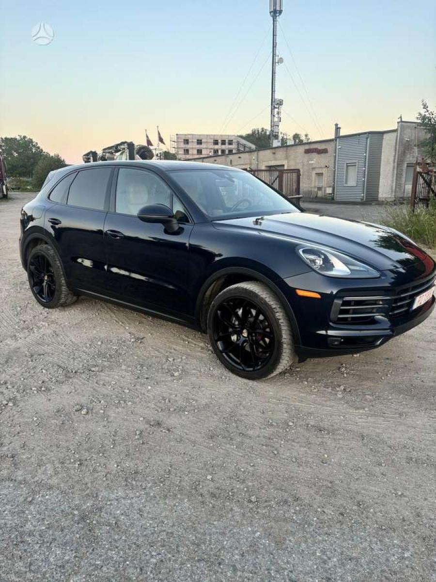 Zils Porsche Cayenne 2019 Klaipėda, ar dzinēja tilpumu 3.00 L un nobraukumu 228 tūkst. km par 19999 €, foto 4 vietnē AUTOMOTO.COM.LV