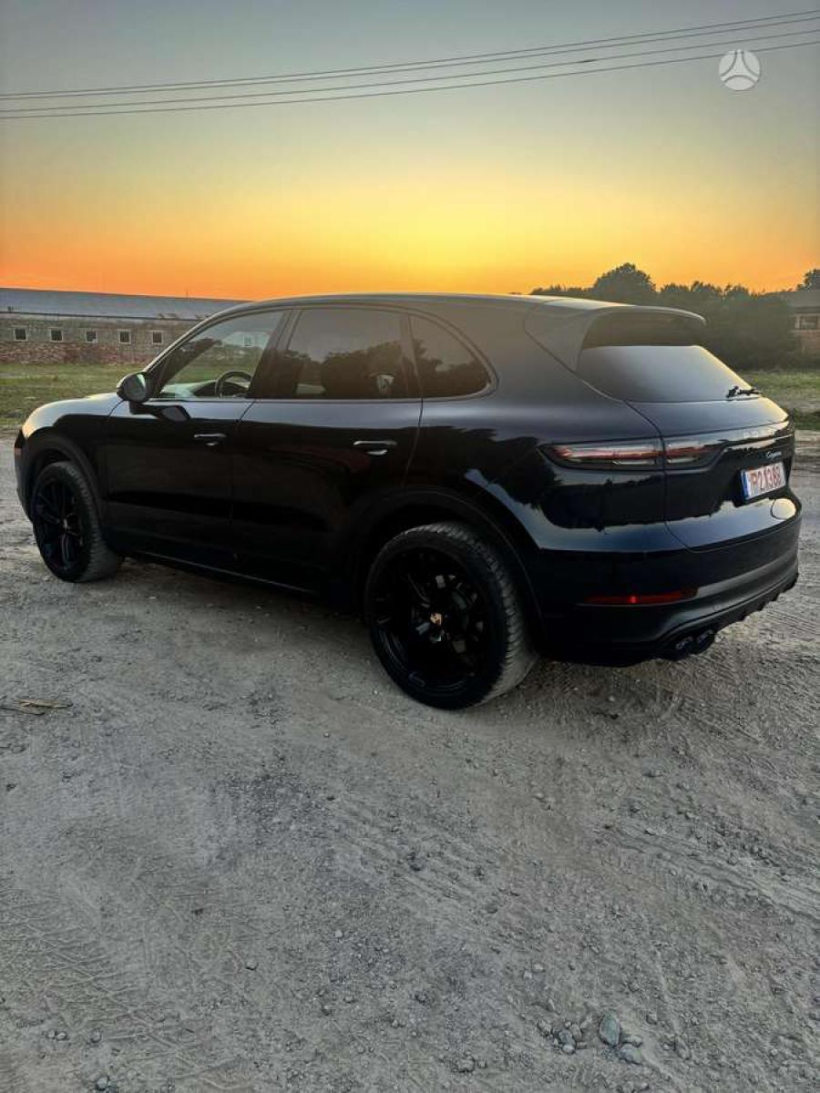 Zils Porsche Cayenne 2019 Klaipėda, ar dzinēja tilpumu 3.00 L un nobraukumu 228 tūkst. km par 19999 €, foto 7 vietnē AUTOMOTO.COM.LV