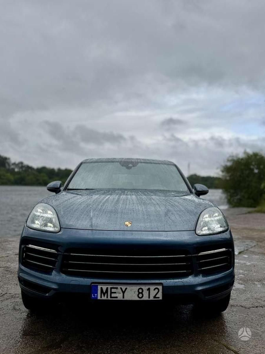 Zils Porsche Cayenne 2019 Kauņa, ar dzinēja tilpumu 2.89 L un nobraukumu 149 tūkst. km par 45000 €, foto 4 vietnē AUTOMOTO.COM.LV